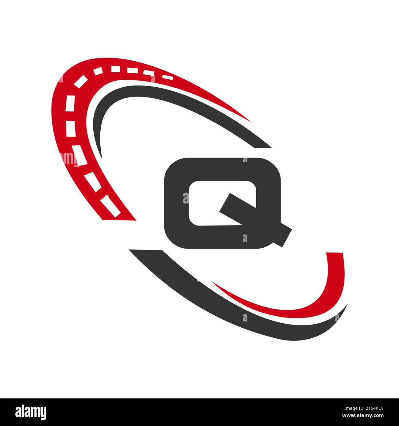 Letter Q Transport Sign, Transportation Logo Design Template ...