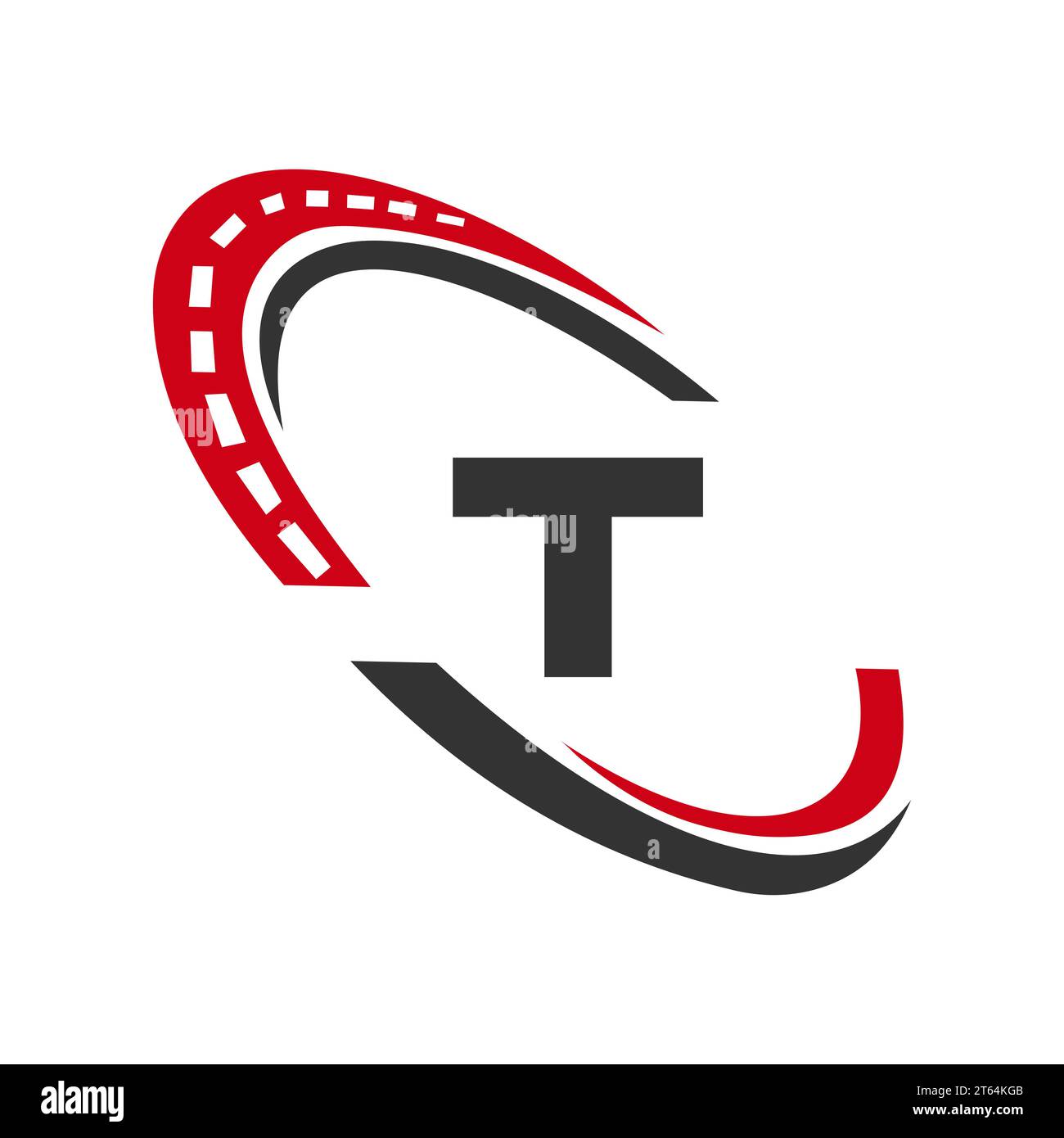 Letter T Transport Sign, Transportation Logo Design Template ...