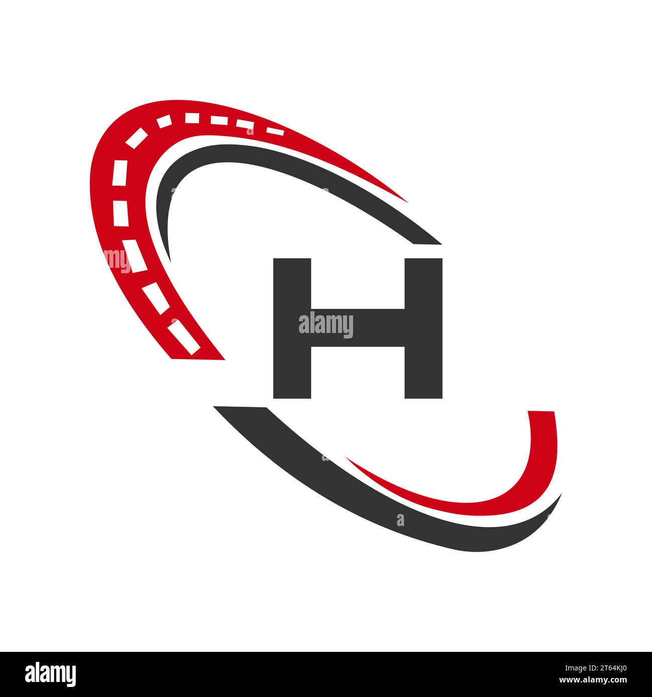 Letter H Transport Sign, Transportation Logo Design Template ...