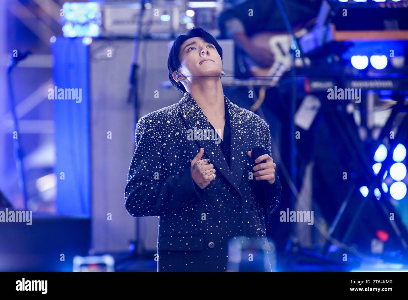 South Korean singer Jung Kook performs on NBC's "Today" show at ...