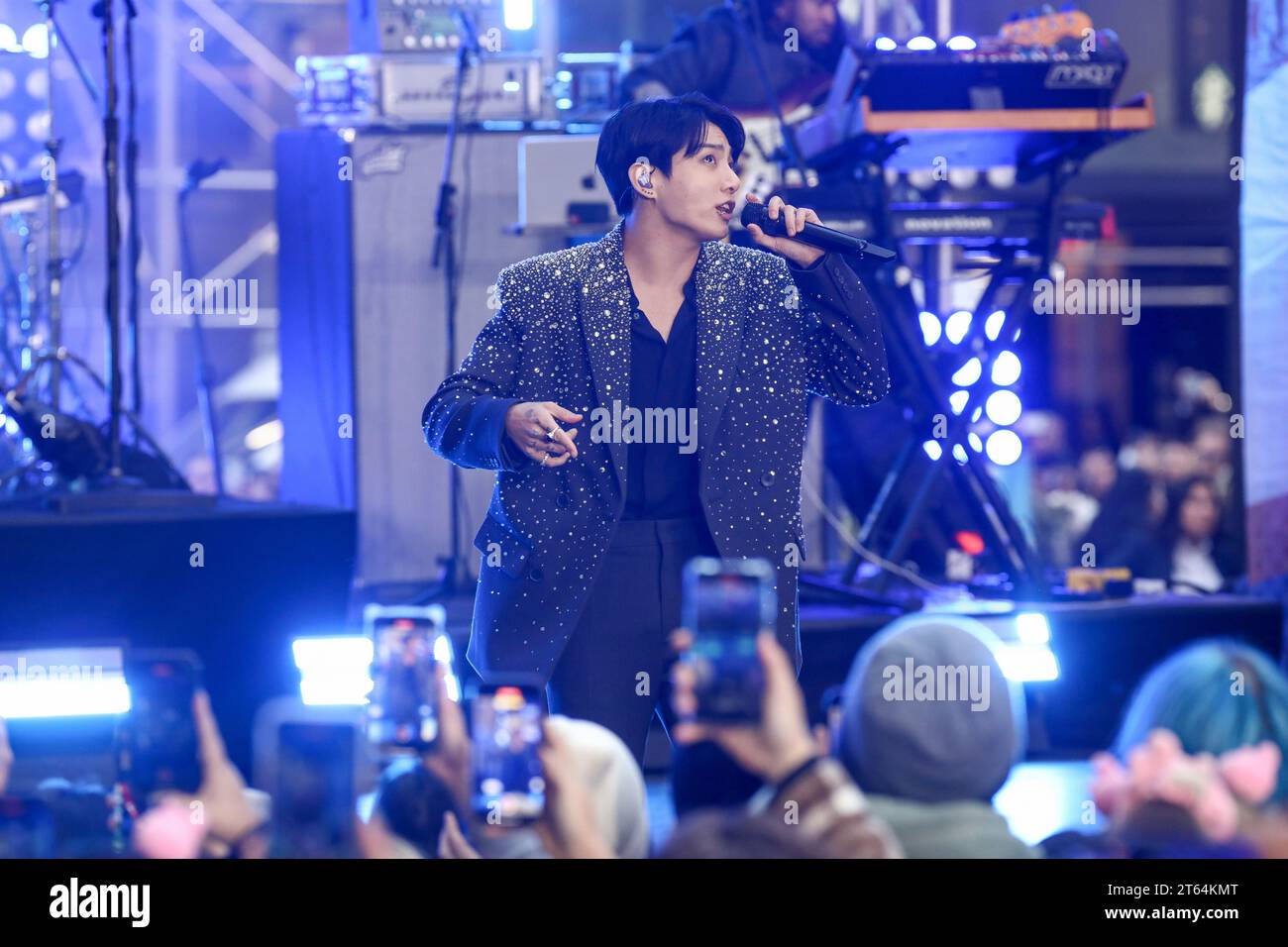 South Korean singer Jung Kook performs on NBC's "Today" show at ...