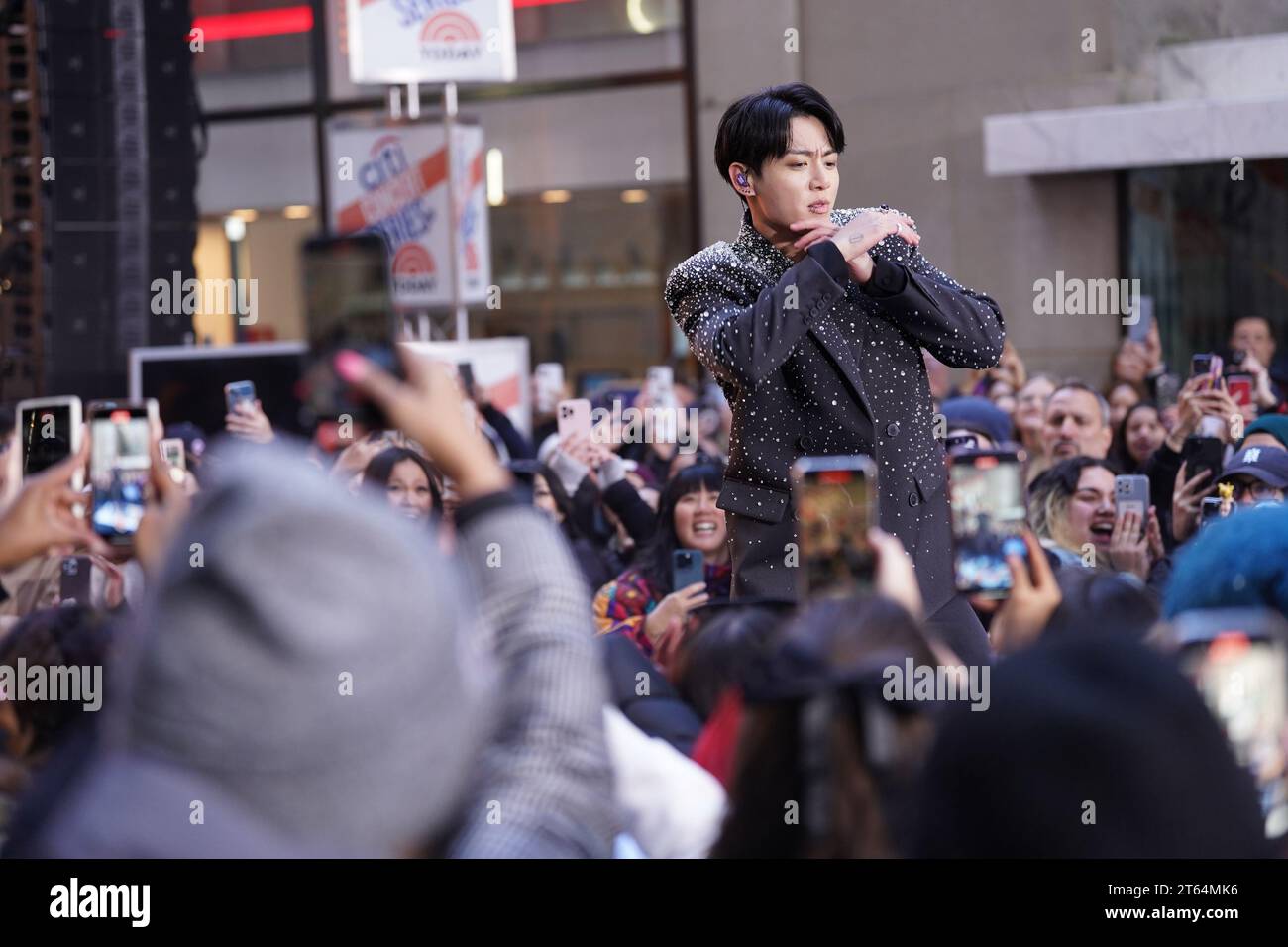 New York, New York, USA. 8th Nov, 2023. (NEW) BTS member Jung Kook on ...