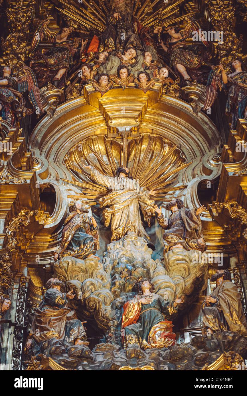 Religious Figures Sevilla Church Stock Photo - Alamy