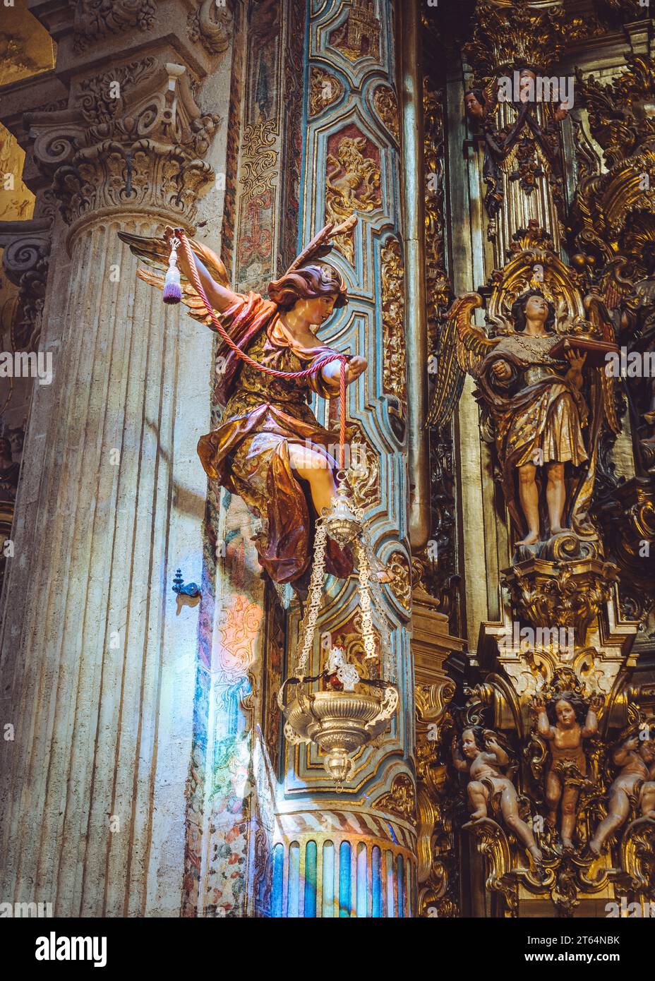 Religious Figures Sevilla Church Stock Photo - Alamy