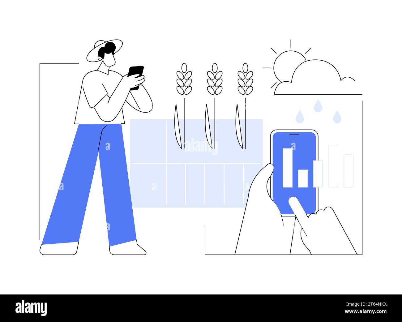 Weather conditions isolated cartoon vector illustrations Stock Vector ...