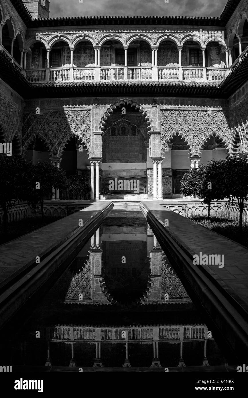Royal Alcázar of Seville Stock Photo - Alamy