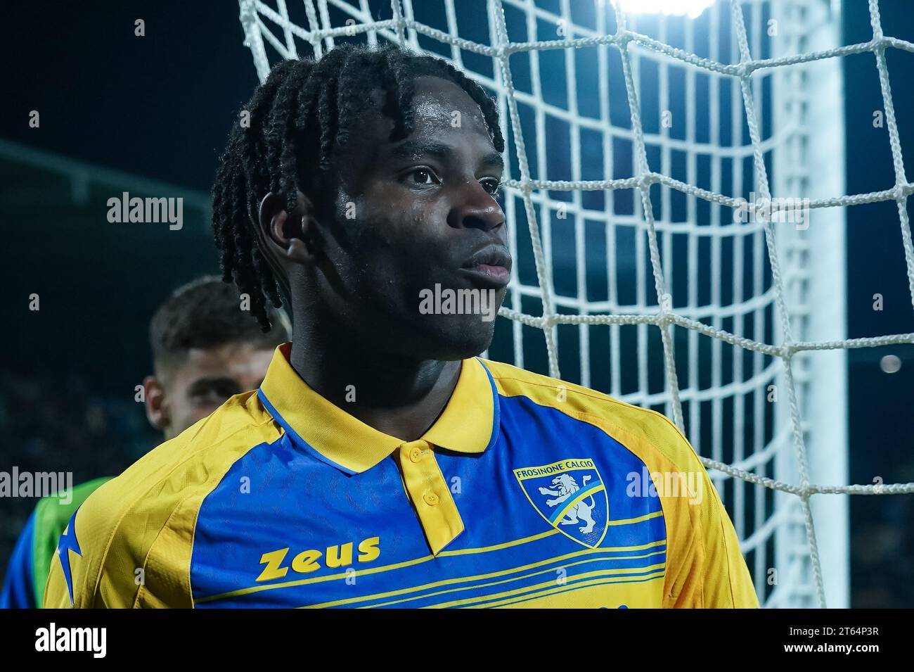 Caleb Okoli of Frosinone Calcio looks on during the Serie A Tim match ...