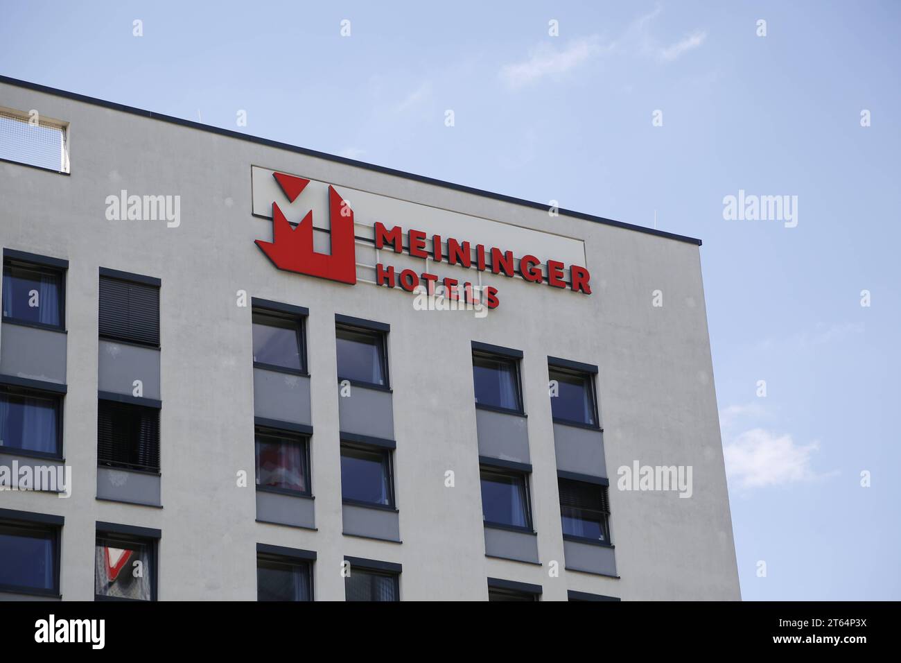 Meininger logo hi-res stock photography and images - Alamy