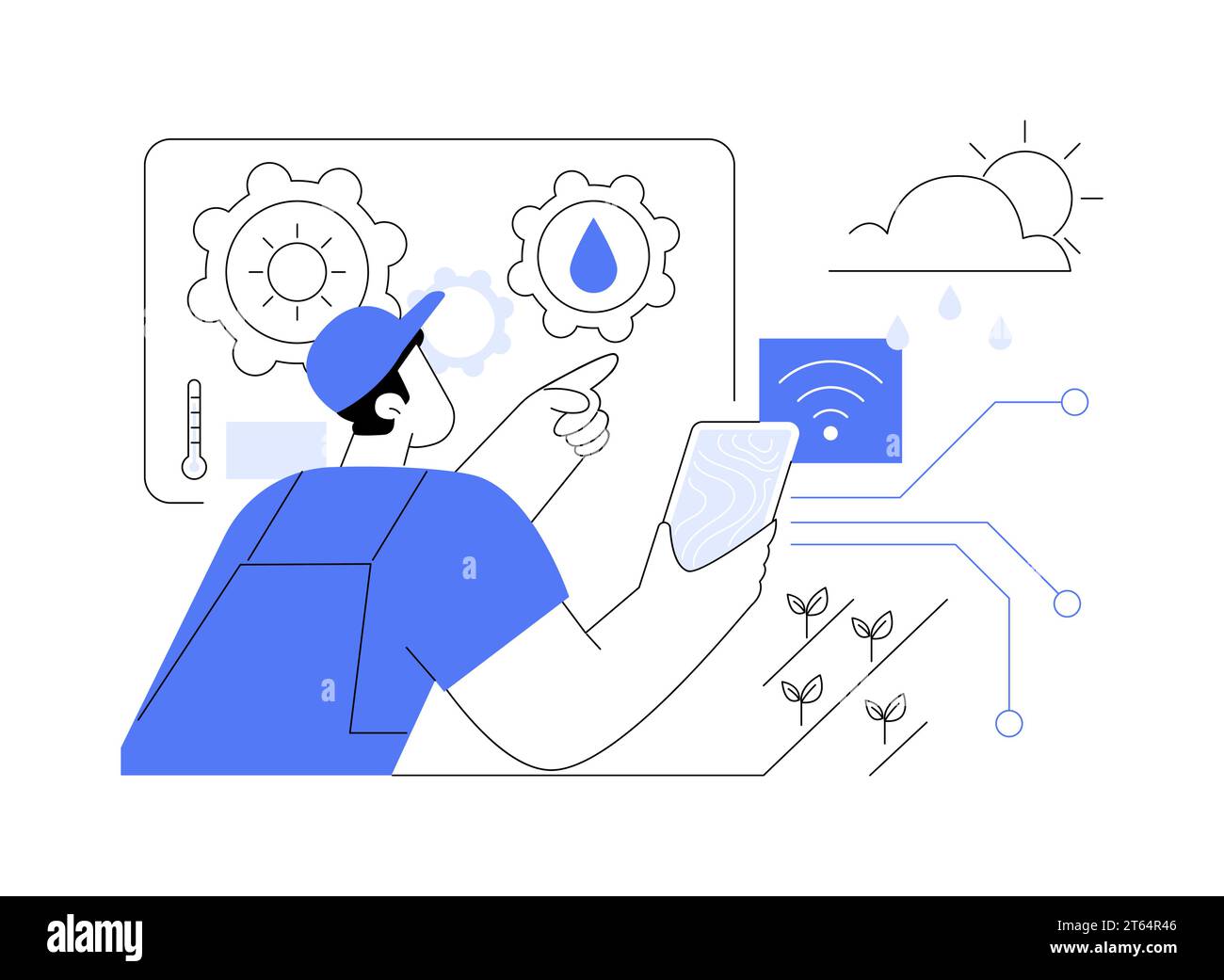 Climate Monitoring isolated cartoon vector illustrations Stock Vector ... Climate Monitoring isolated cartoon vector illustrations Stock Vector ...