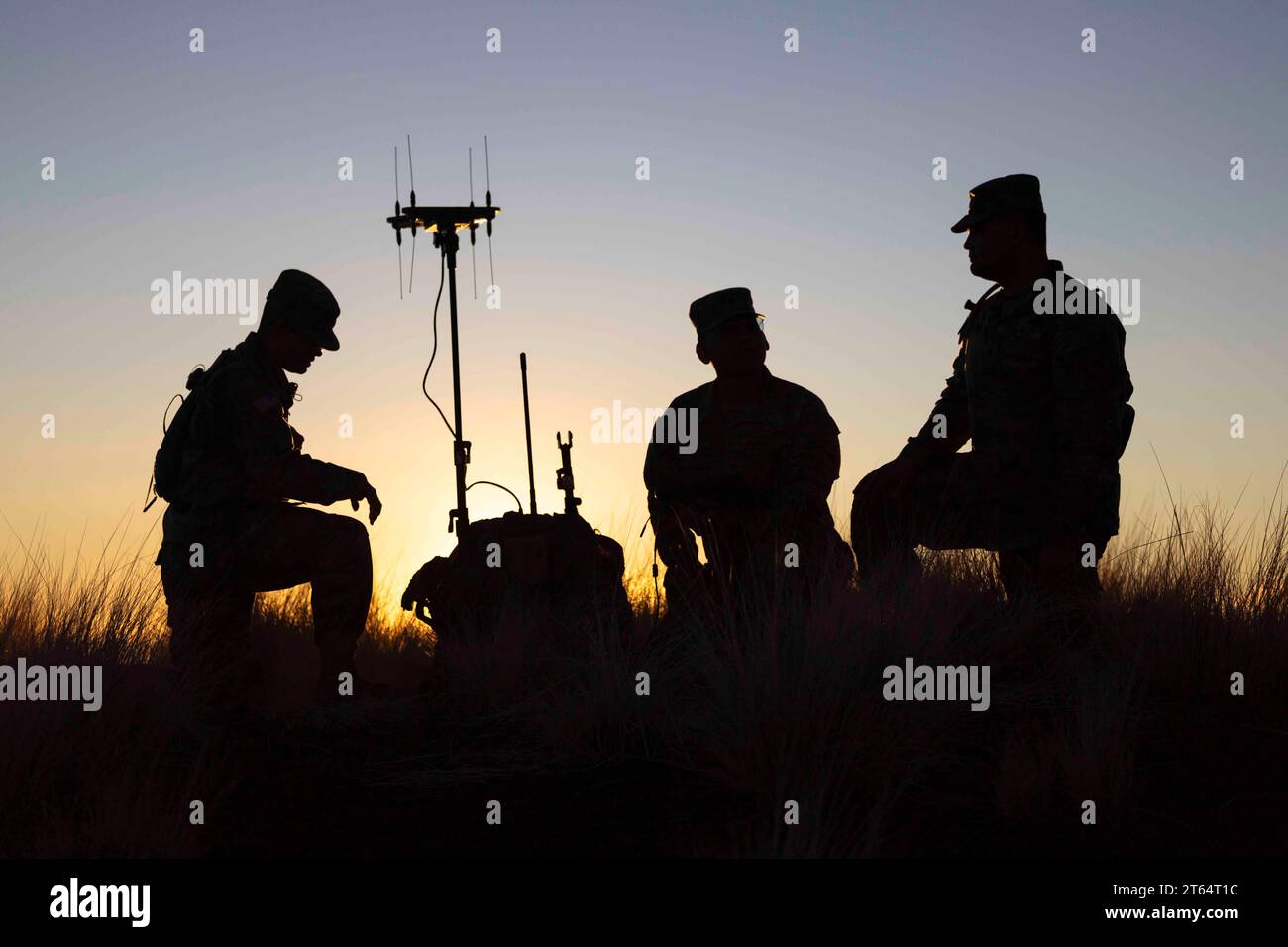 Pohakuloa Training Area, Hawaii, USA. 1st Nov, 2023. U.S. Army Soldiers ...