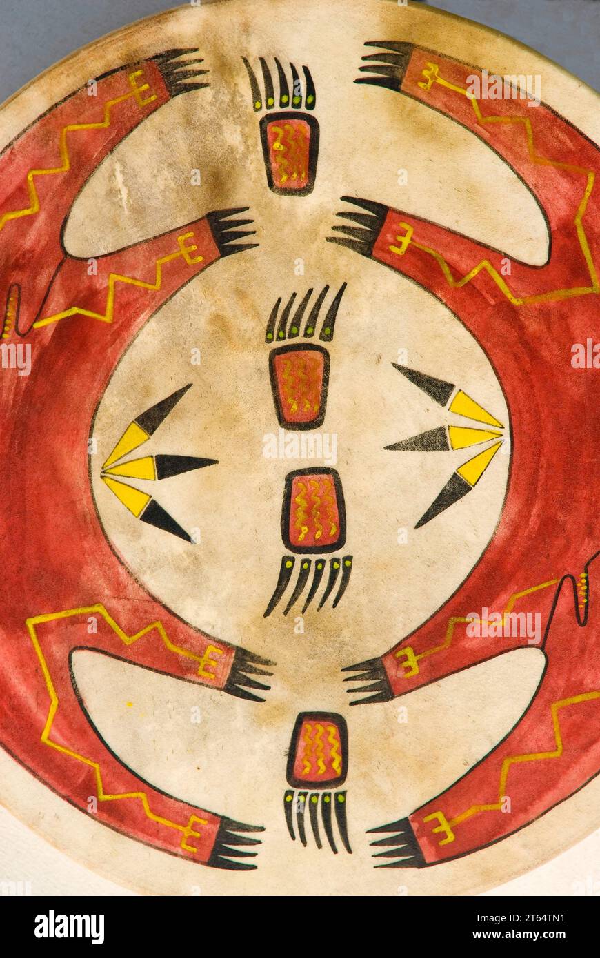 Indian drum, Native American, music, drum, tribal painting, art ...