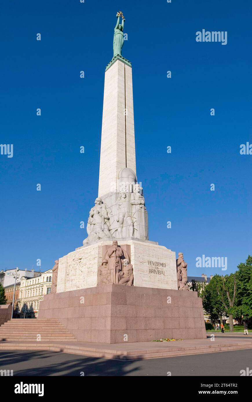 Freedom Monument, Freedom Boulevard with allegory, Statue of Freedom ...