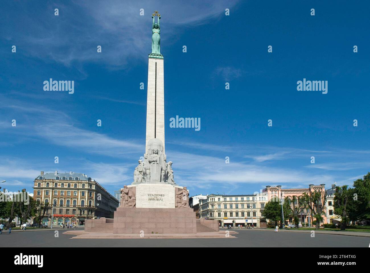 Freedom Monument, Freedom Boulevard with allegory, Statue of Freedom ...