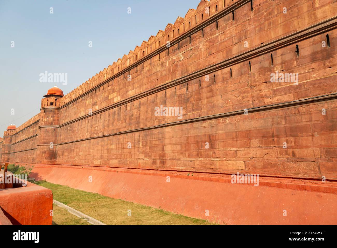 The Red Fort or Lal Qila is a historic fort in the Old Delhi ...