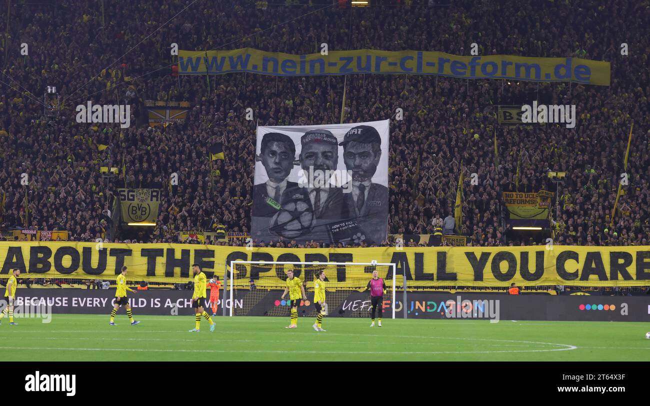 Dortmund, Deutschland. 07th Nov, 2023. firo: 07.11.2023 Soccer ...