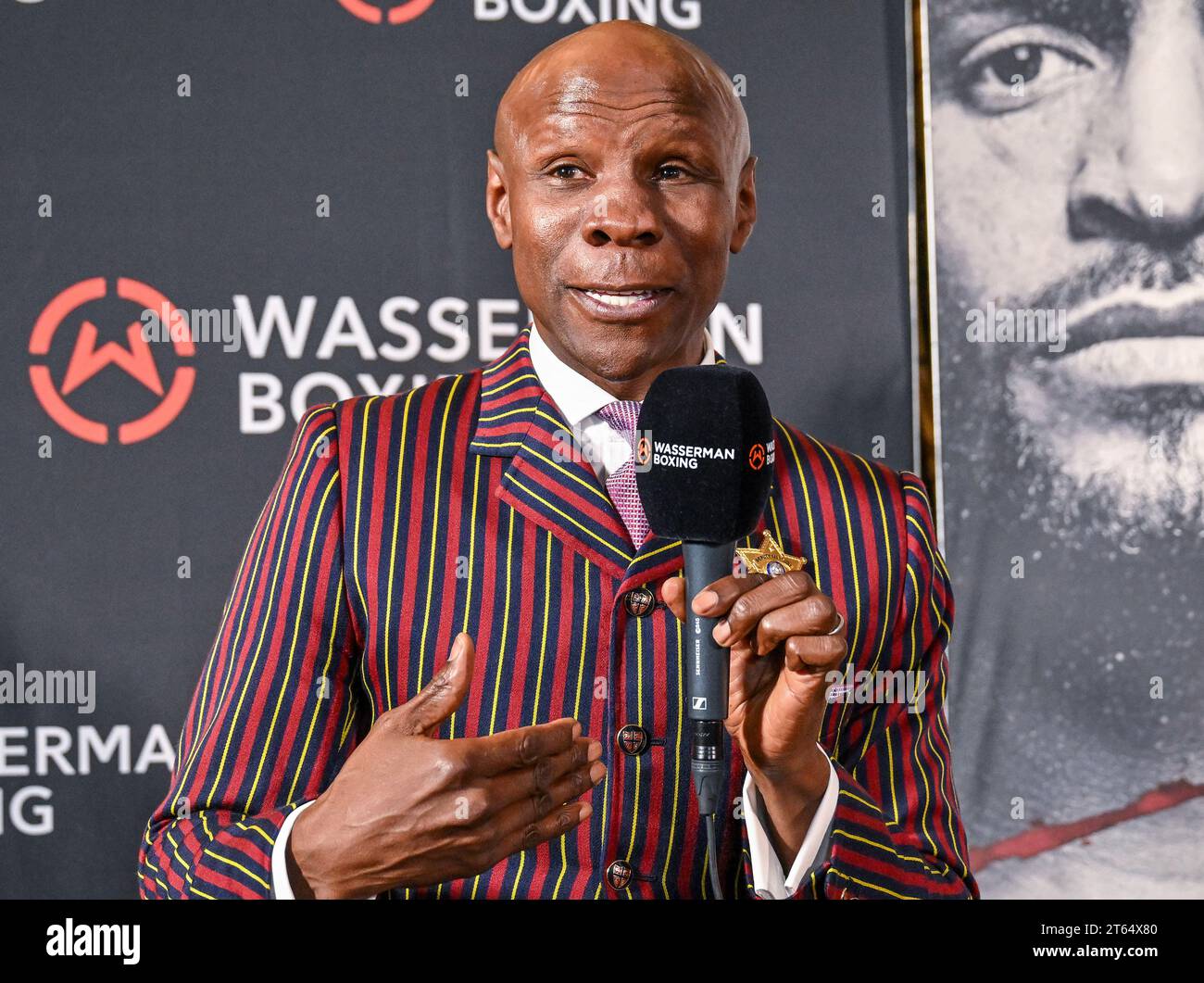 Brighton, UK. 08th Nov, 2023. Chris Eubank at the Harlem Eubank and ...