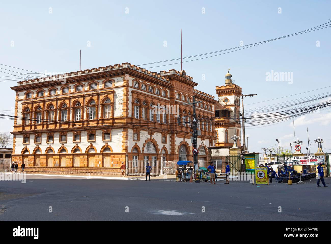 Customs building in Manaus, state of Amazonas, Brazil Stock Photo - Alamy