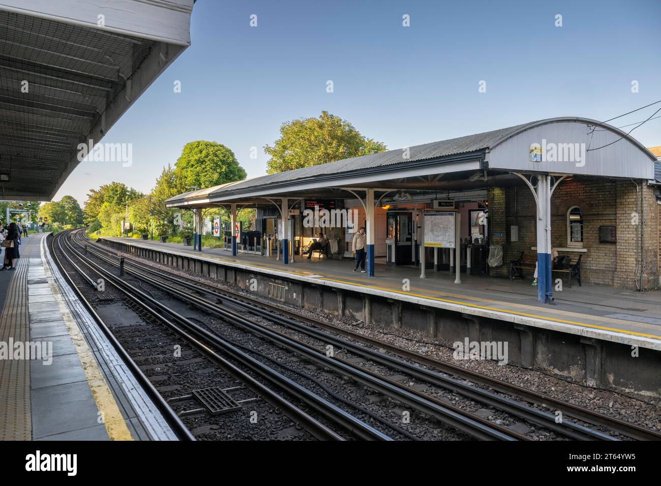 Underground station, Kew, London, England, Great Britain Stock Photo ...