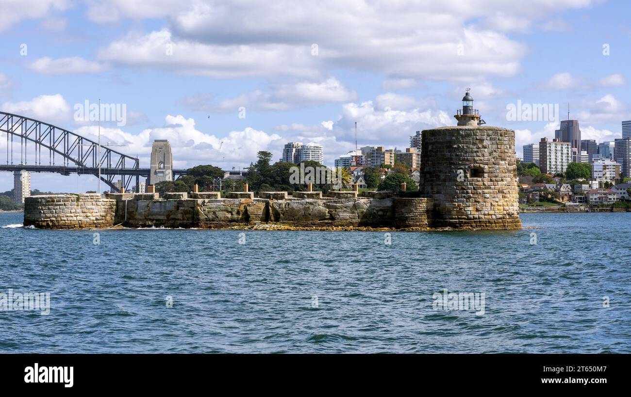 Fort Denison was a prison and is now a tourist attraction in Sydney ...