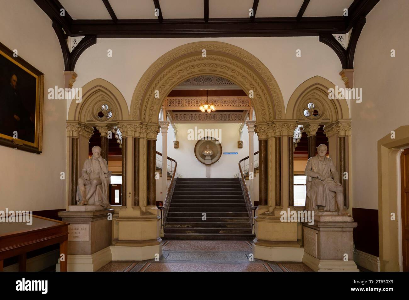 Interior view, Leeds General Infirmary, Great George Street, Leeds ...