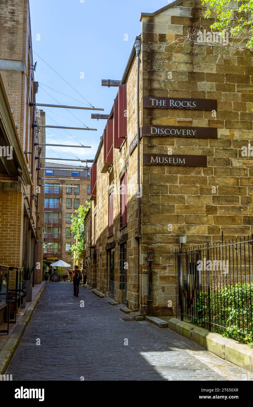 The Rocks Discovery Museum tells the story of the Rocks area, Sydney ...