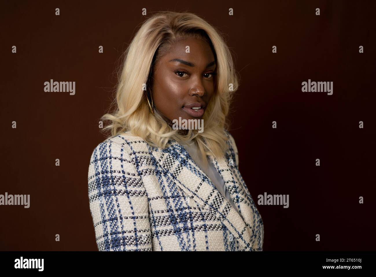 Thembi Banks poses for a portrait on Wednesday, Nov. 1, 2023, in New ...