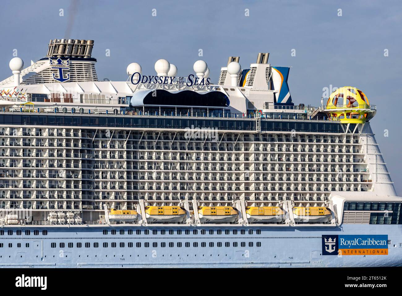Odyssey of the Seas, cruise ship of the shipping company Royal ...