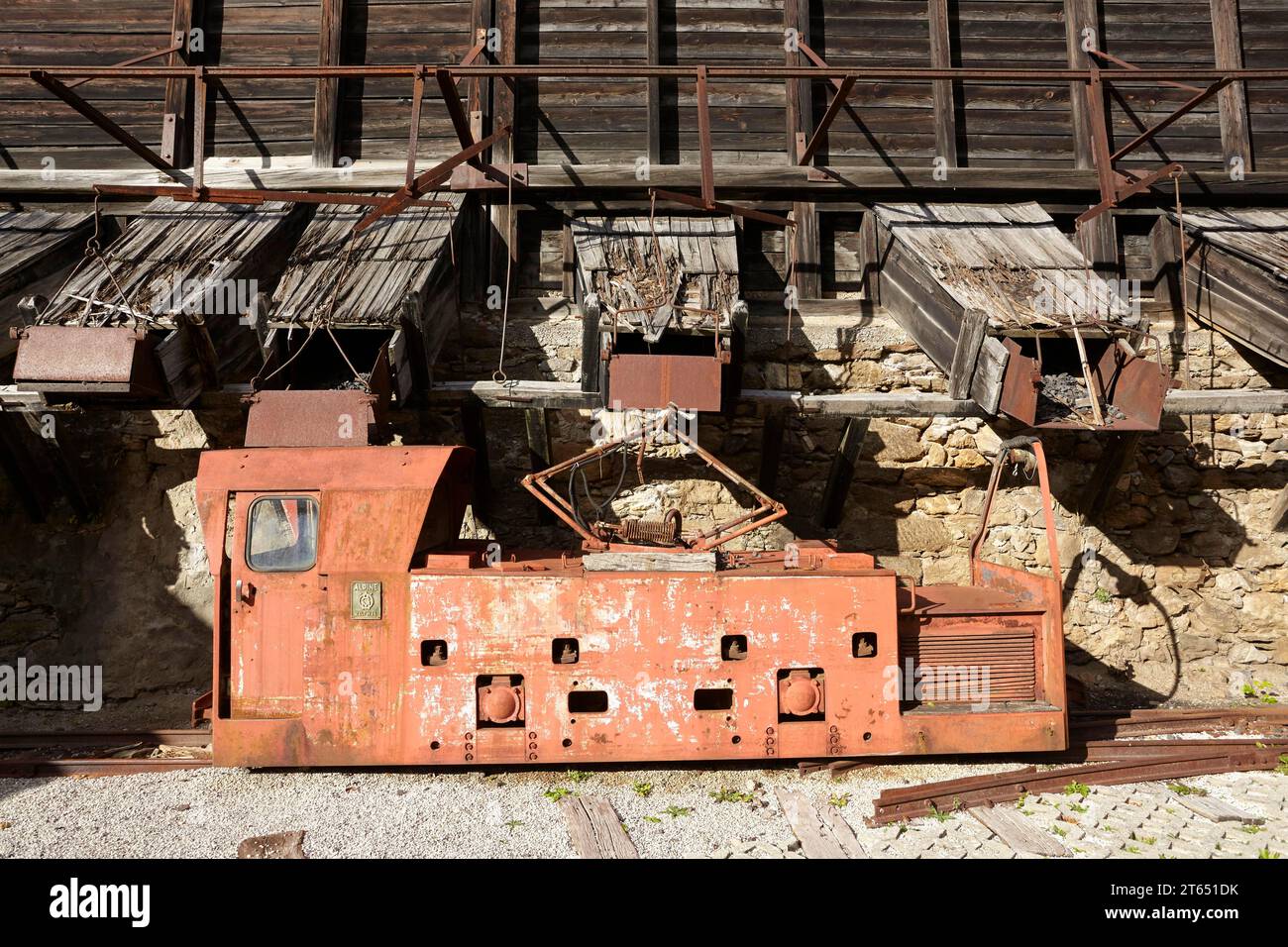 Mine locomotive hi-res stock photography and images - Alamy