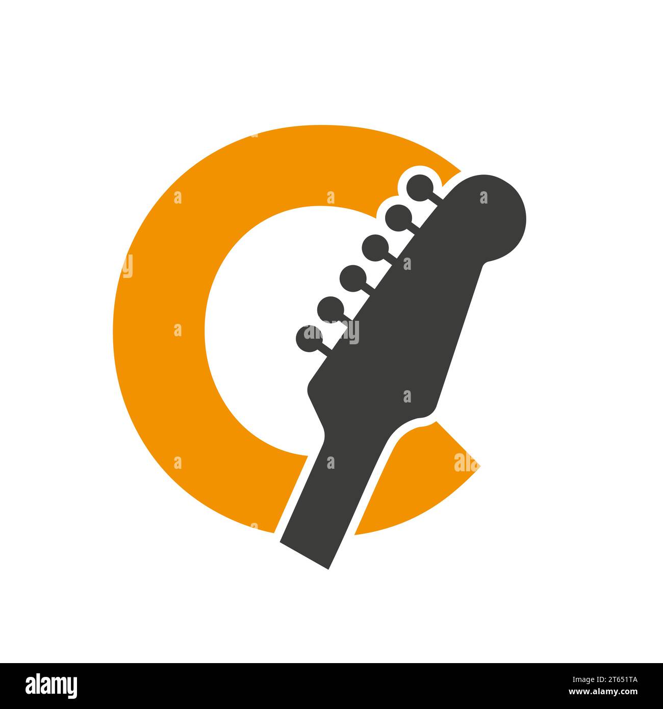 Music Logo On Letter C Vector Template Stock Vector Image & Art - Alamy