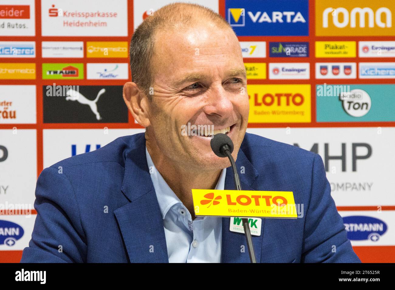 Coach Jess THORUP FC Augsburg at the press conferenceFootball, Team ...