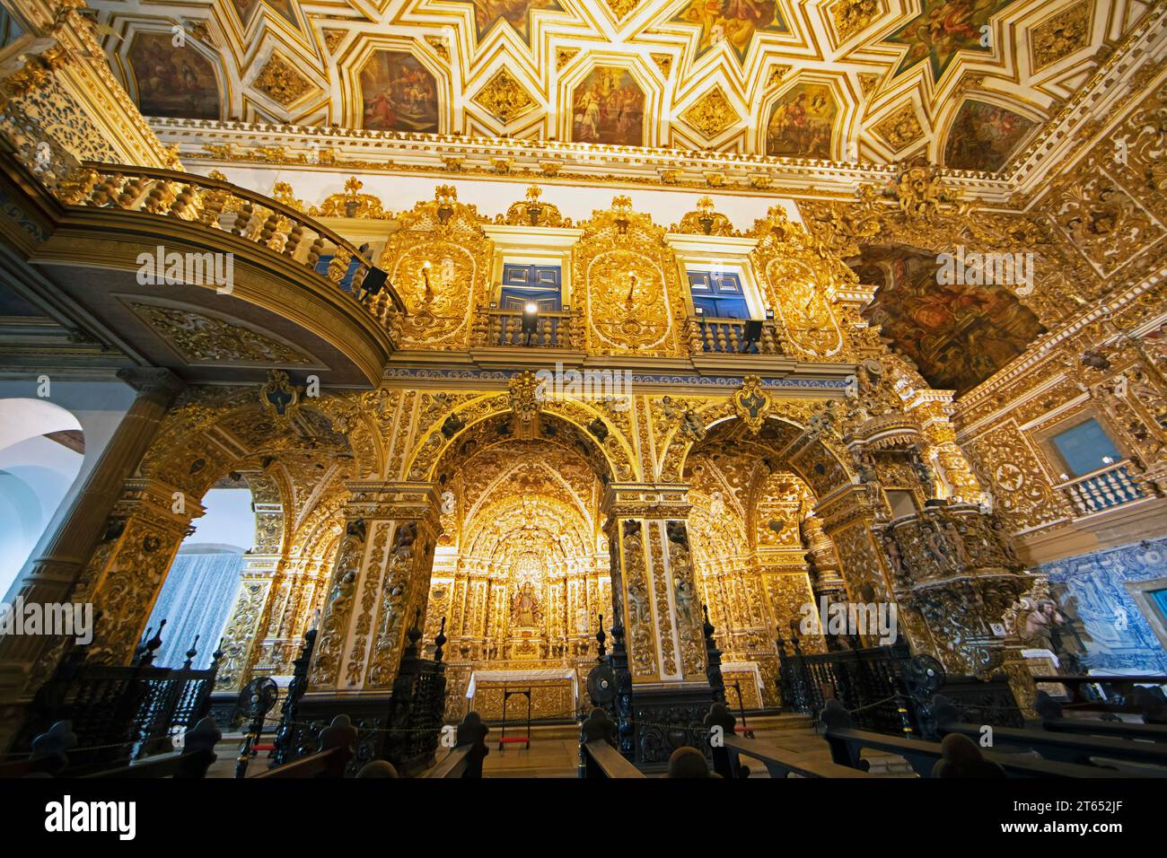Sao Francisco Church and Convent, interior, Largo do Cruzeiro de Sao ...