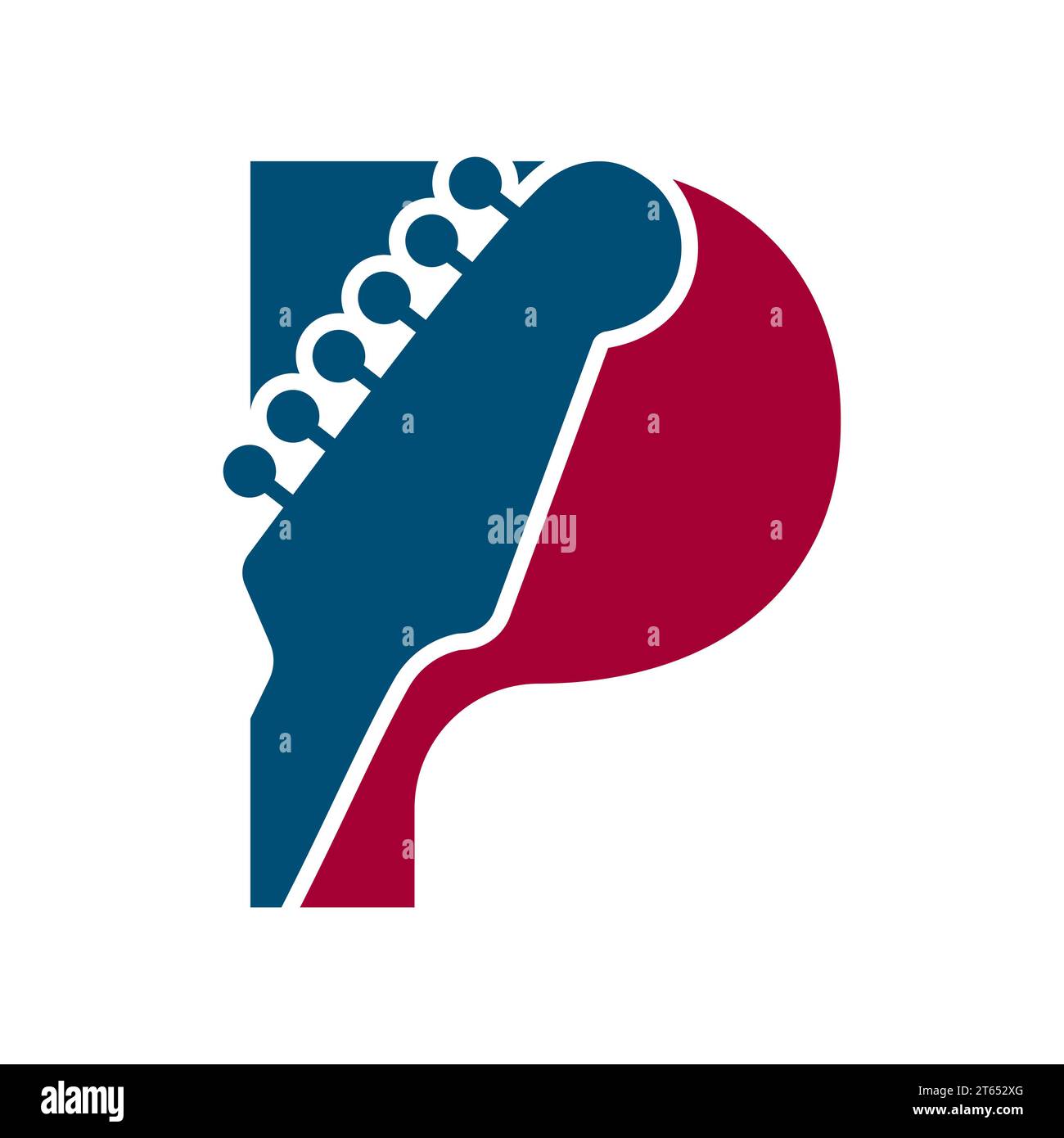 Music Logo On Letter P Vector Template Stock Vector Image & Art - Alamy