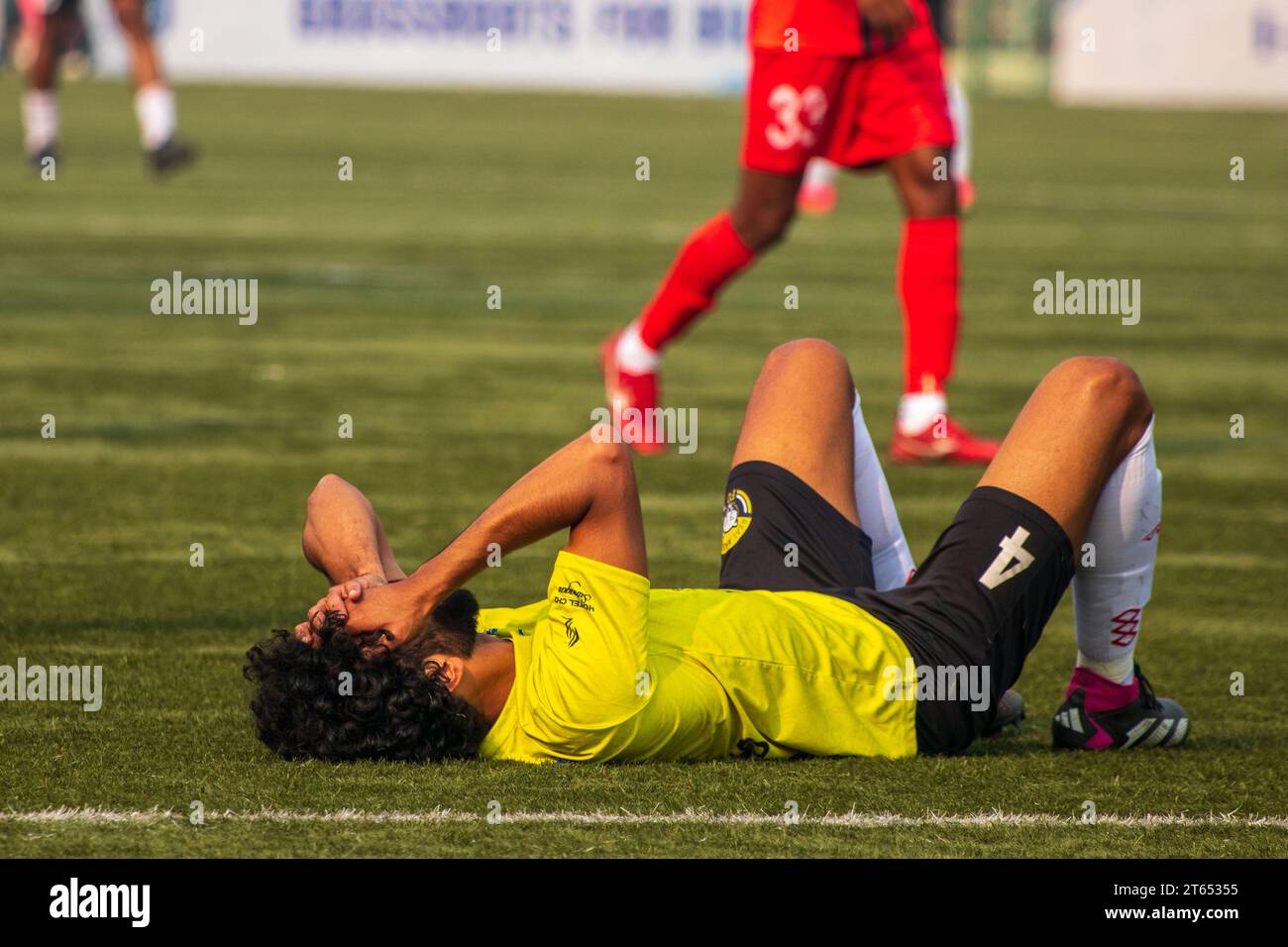Srinagar, India. 08th Nov, 2023. Muhammad Hammad of Real Kashmir FC ...