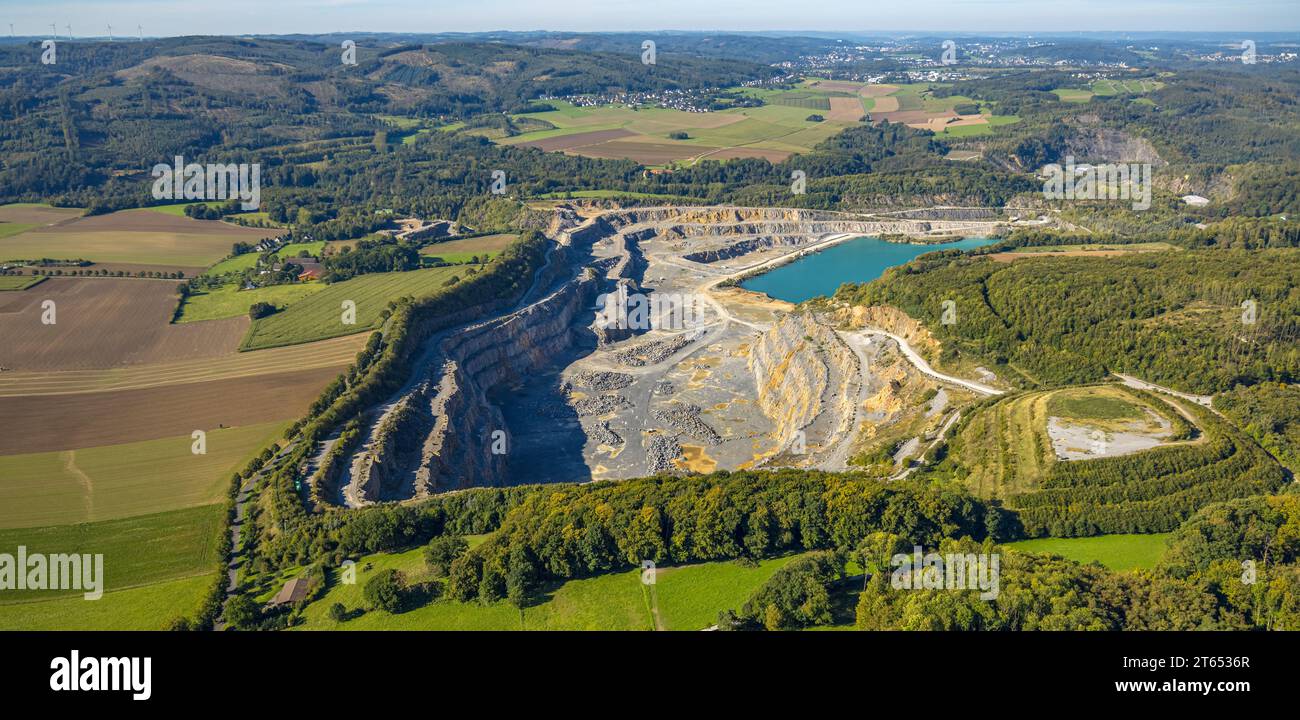 Quarry aerial hi-res stock photography and images - Alamy