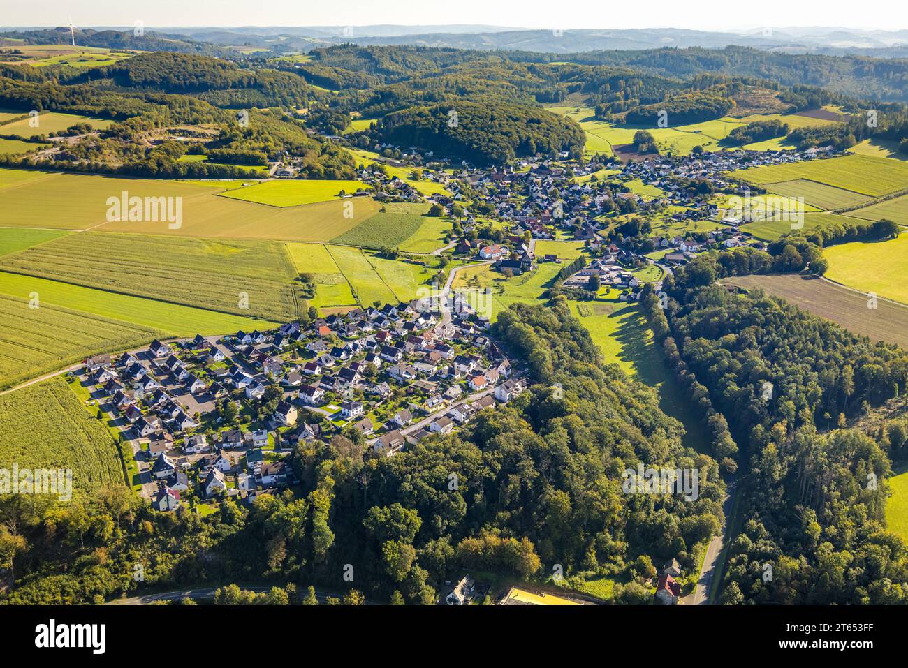 Dompeweg housing estate and view of beckum hi-res stock photography and ...