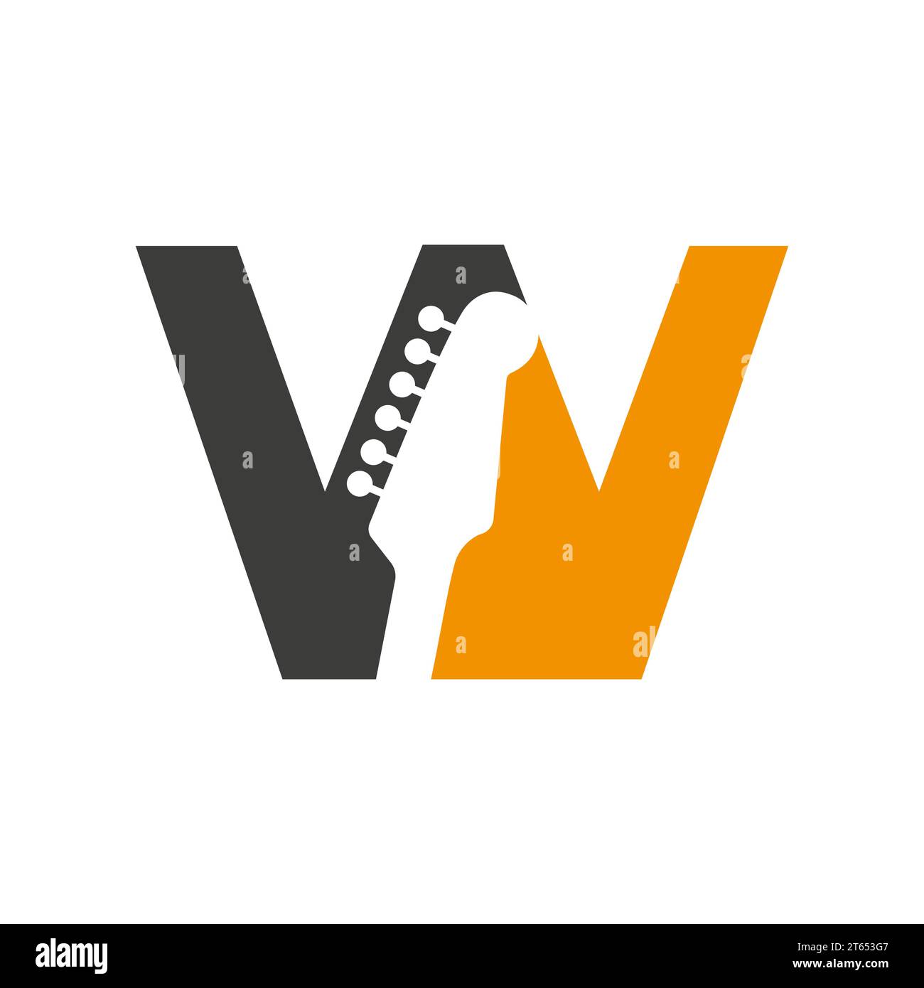 Musical instrument guitar Stock Vector Images - Alamy