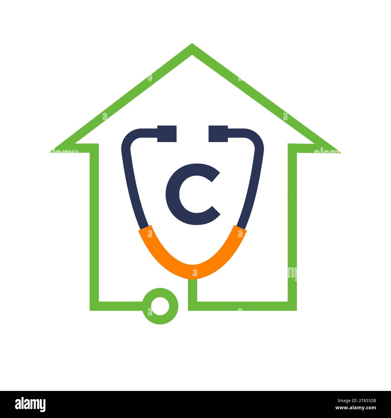 Letter C Healthcare Medical Logo. Doctor and Medical Logotype Concept ...