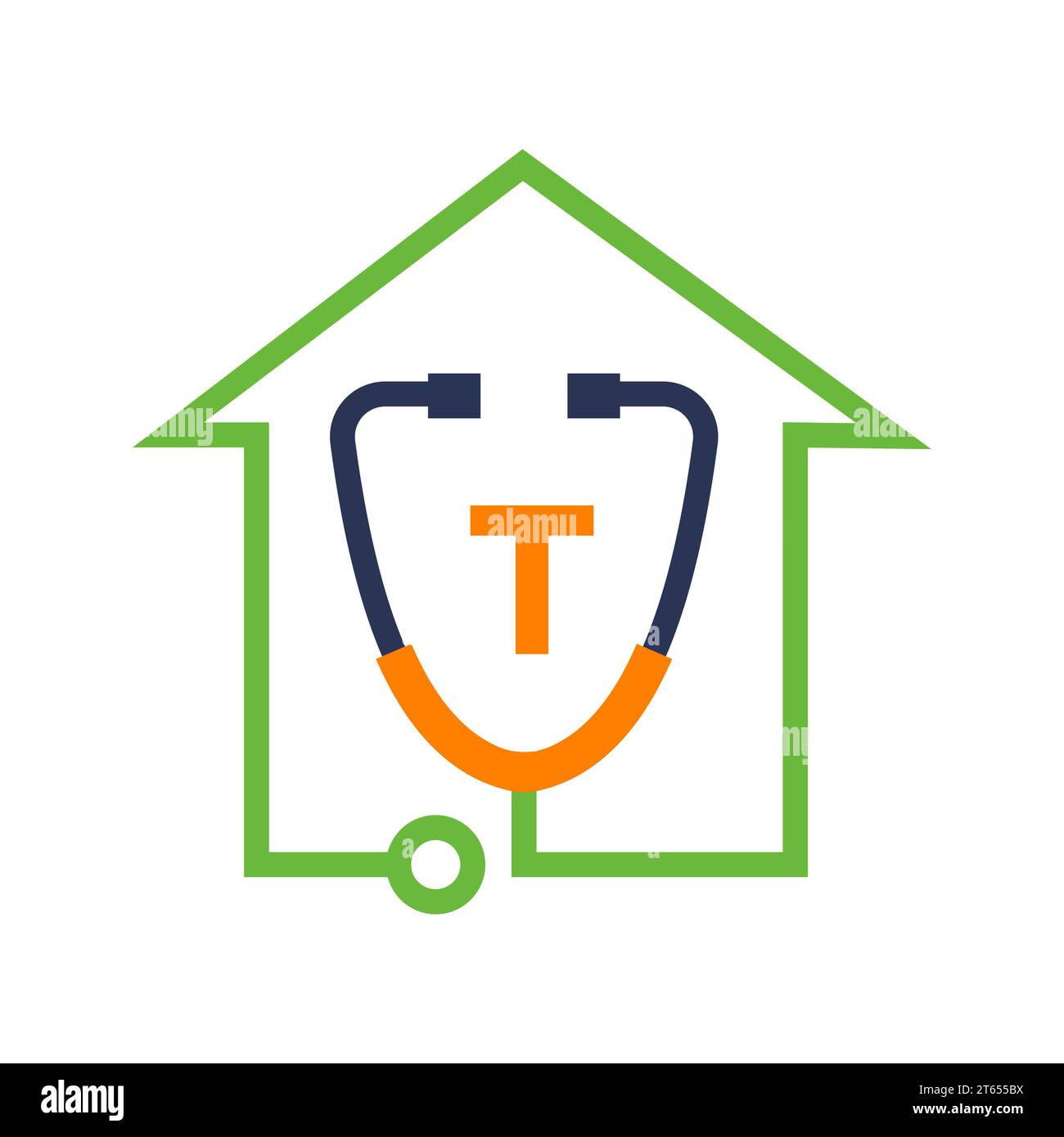 Letter T Healthcare Medical Logo. Doctor and Medical Logotype Concept ...