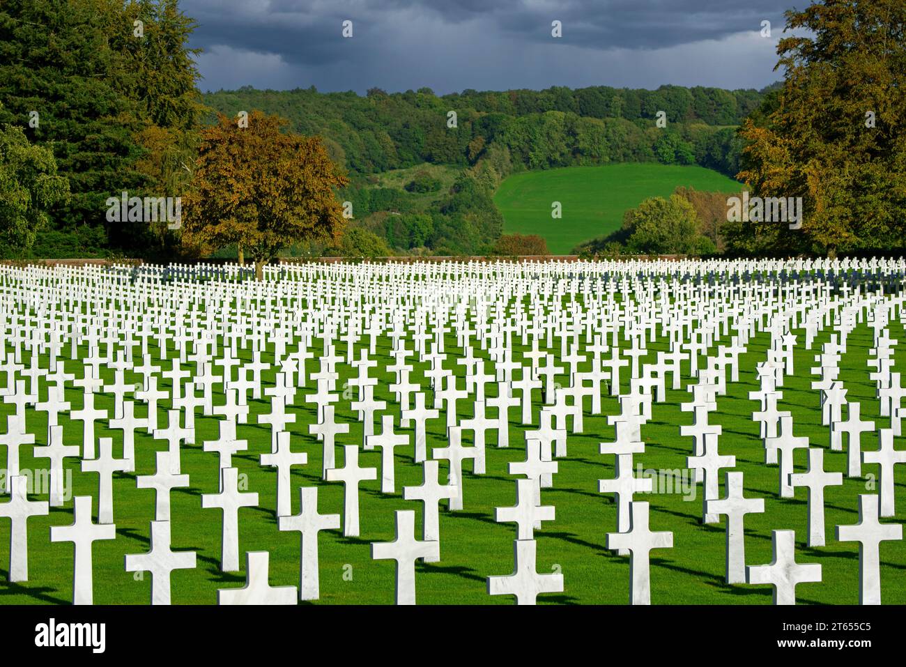 WW2 Henri-Chapelle American Cemetery and Memorial, Second World War ...