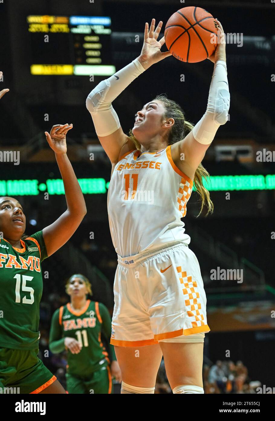 KNOXVILLE, TN - NOVEMBER 07: Tennessee Lady Vols forward Karoline ...