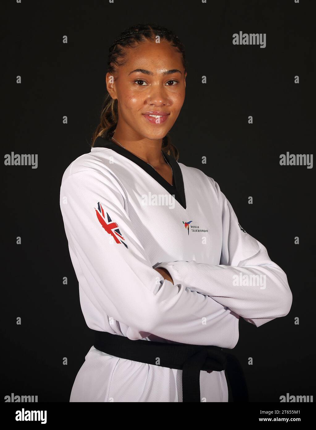 Aaliyah Powell during a media day at the Ten Acres Sports Complex ...