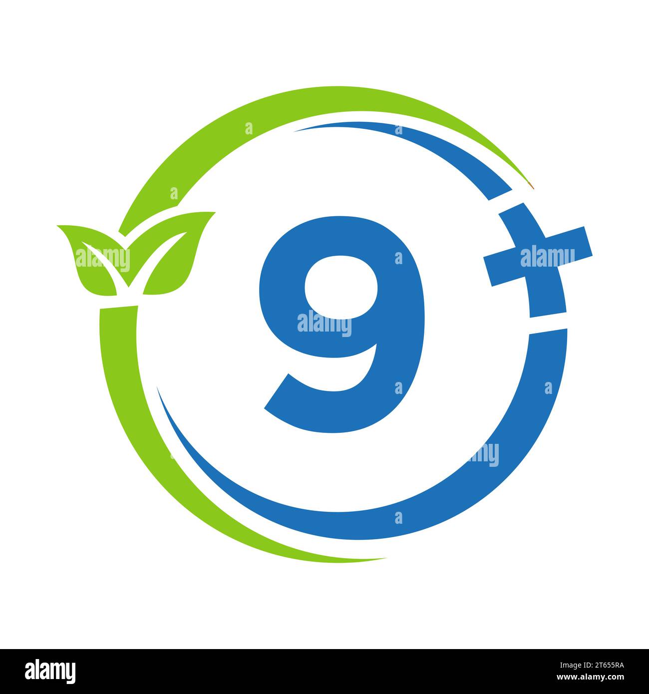 Letter 9 Healthcare Logo. Doctor Logo on Alphabet 9 Sign. Medical ...