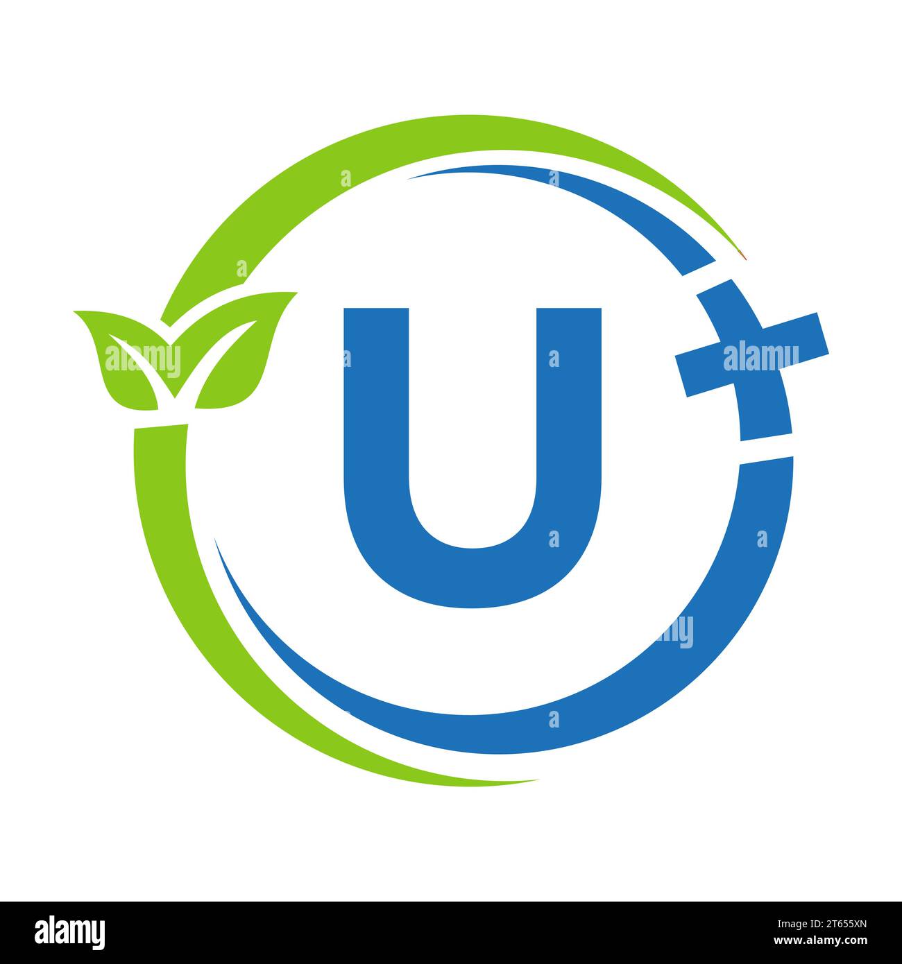 Letter U Healthcare Logo. Doctor Logo on Alphabet U Sign. Medical ...