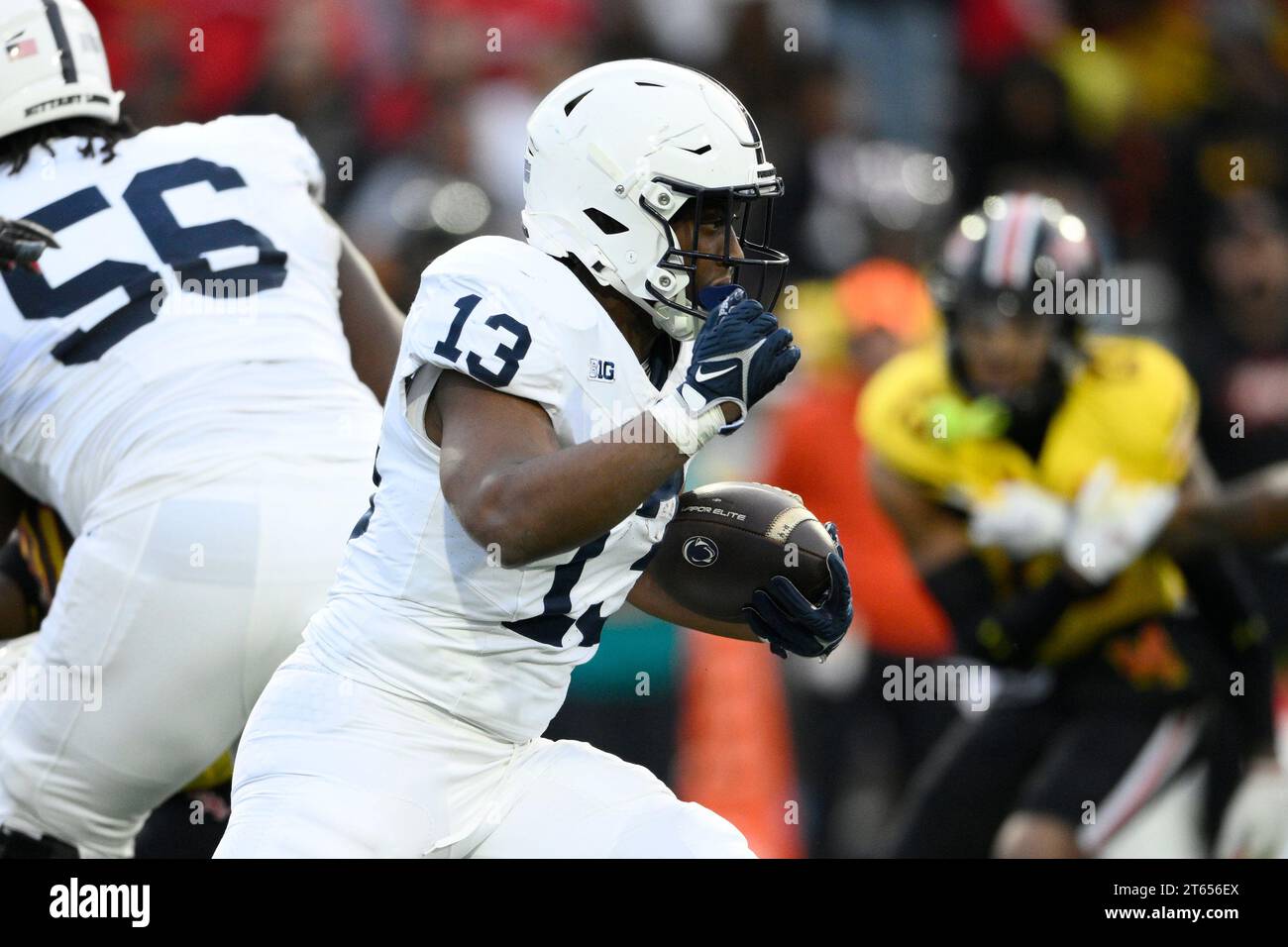 Penn State running back Kaytron Allen (13) in action during the second ...