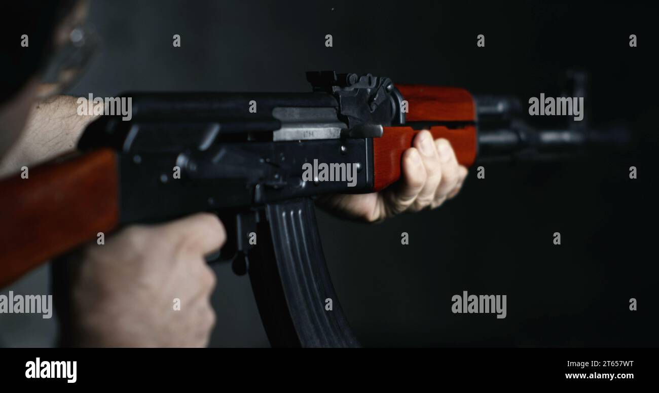 Ak 47 rifle captured hi-res stock photography and images - Alamy