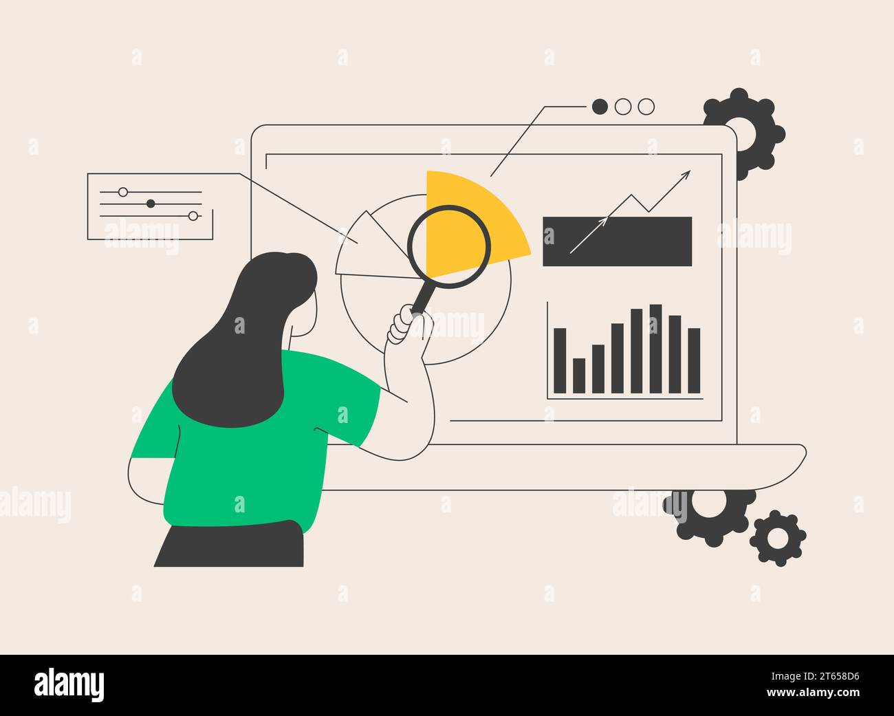 Marketing research abstract concept vector illustration Stock Vector ...