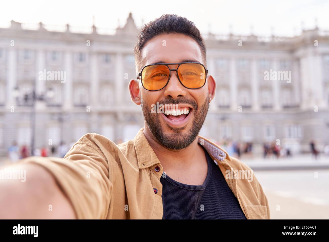 Young spanish man portrait hi-res stock photography and images - Alamy