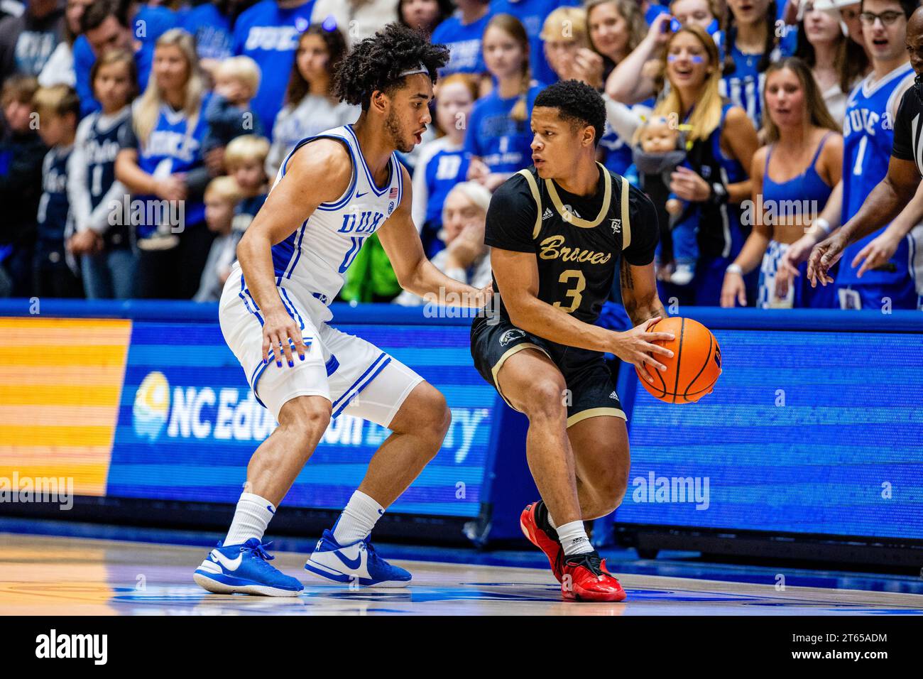 Durham, NC, USA. 1st Nov, 2023. Duke Blue Devils Jared McCain (0 ...