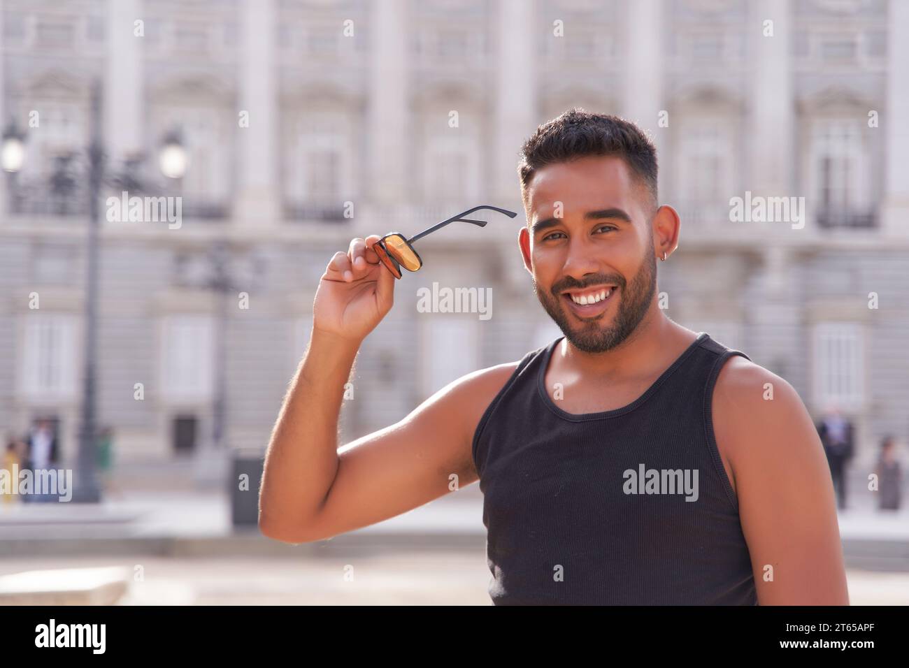 Portrait young trendy latino hi-res stock photography and images - Alamy