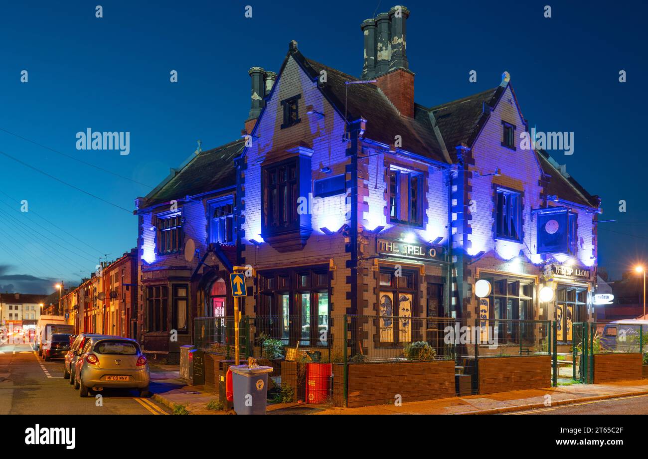 The Spellow Hotel, Goodison Road, Walton, Liverpool 4. Pictured on 1st ...